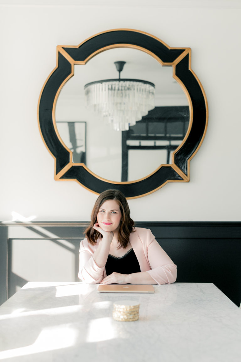 Fine Art In Home Branding Headshots | Ida Rose Events